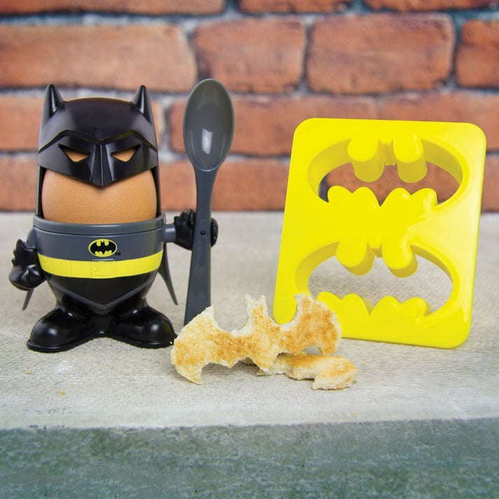 Batman Egg Cup and Toast Cutter Set – GeekCore