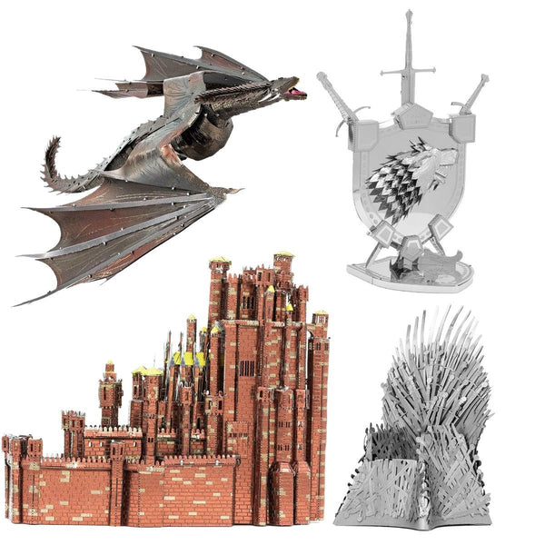 Game of Thrones Metal Earth DIY Model Kits – GeekCore