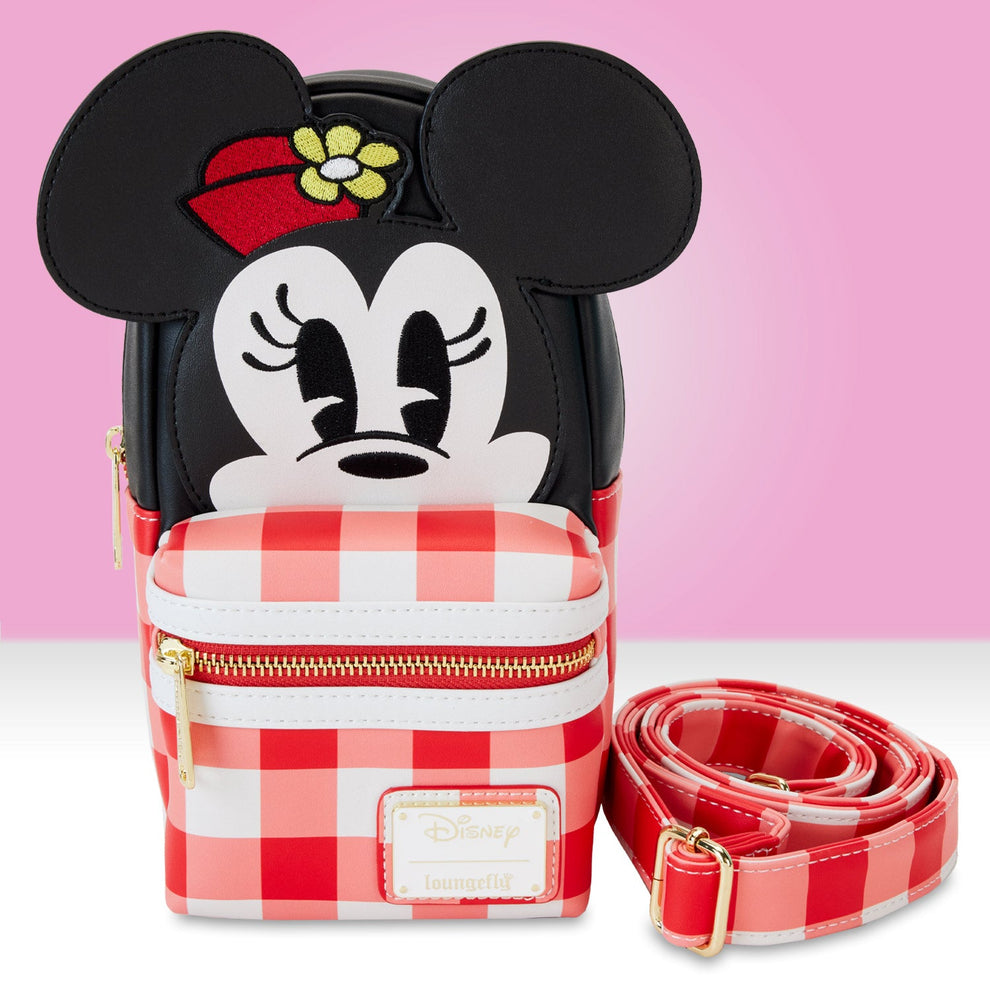 Loungefly x Disney Minnie Mouse Cup Holder Crossbody Bag – GeekCore