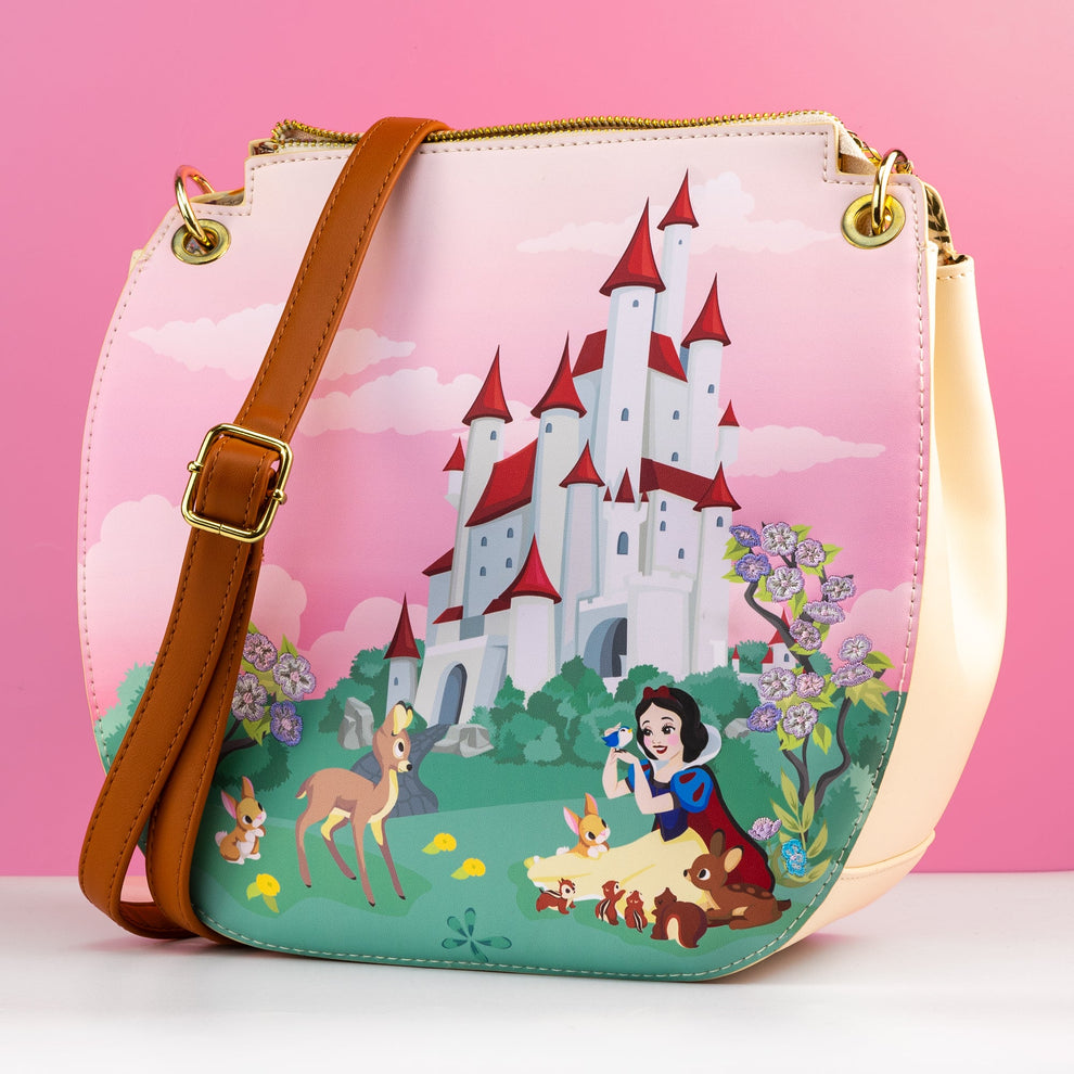Loungefly x Disney Snow White Castle Crossbody Bag – GeekCore