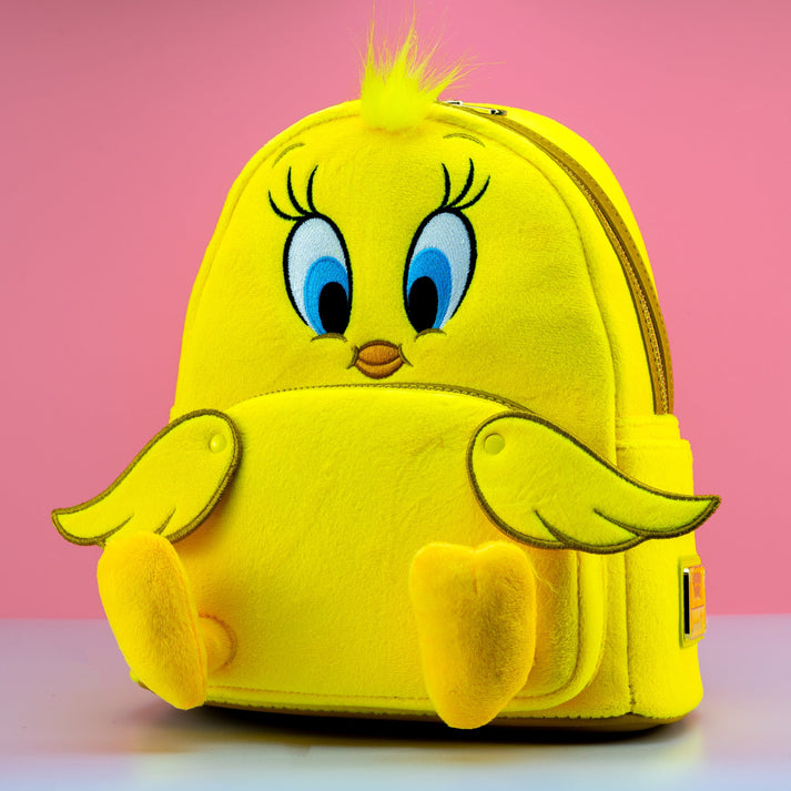 Loungefly x Looney Tunes Tweety Bird Plush Mini Backpack – GeekCore