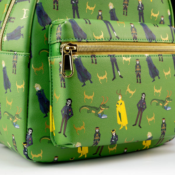 Loungefly x Marvel Loki Variants All Over Print Mini Backpack – GeekCore