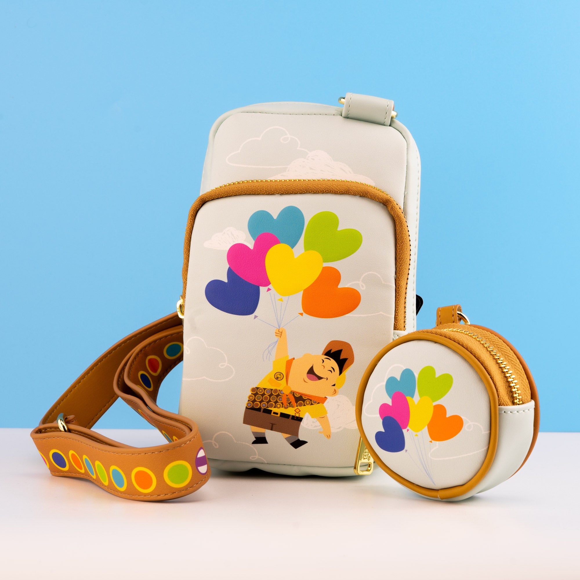 Loungefly x Pixar Up Russell Sling Bag with Coin Purse Set – GeekCore