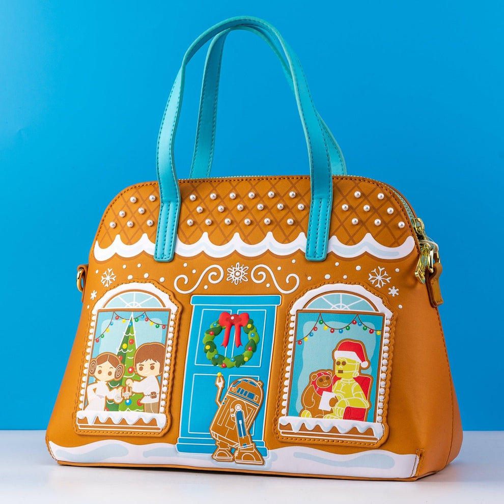 Loungefly x Star Wars Festive Gingerbread House Crossbody Bag – GeekCore