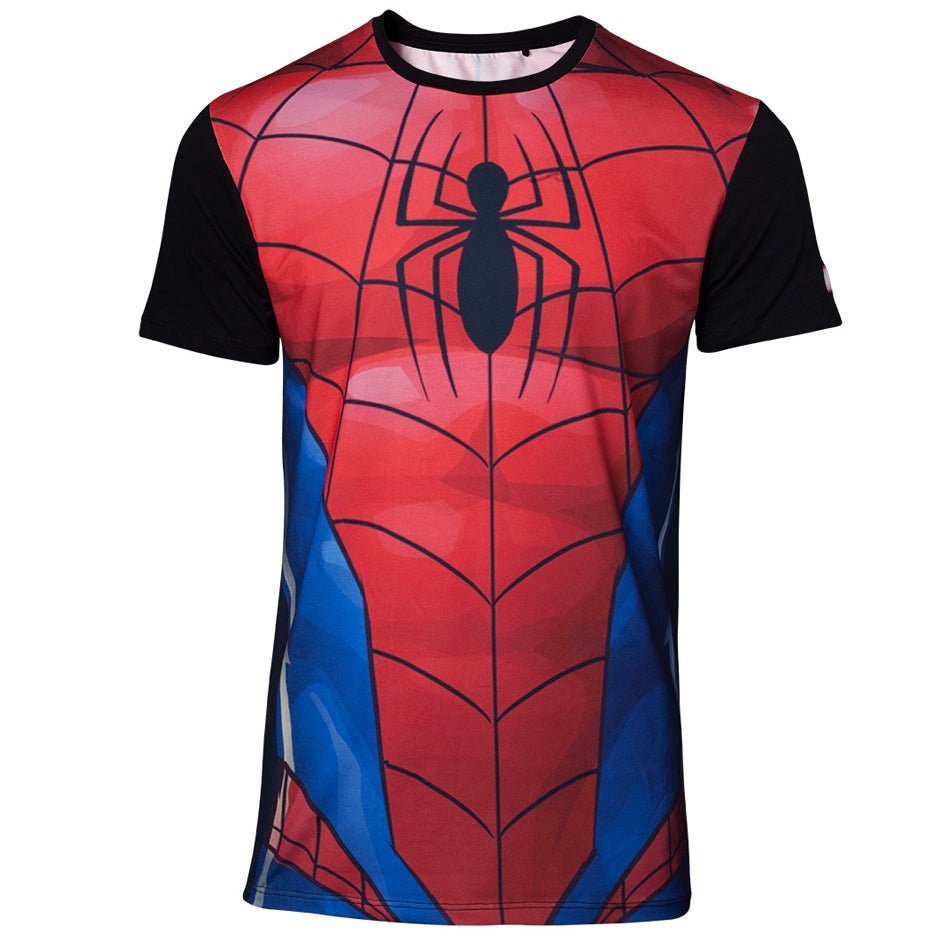 Marvel Spider-Man Sublimated T-Shirt – GeekCore
