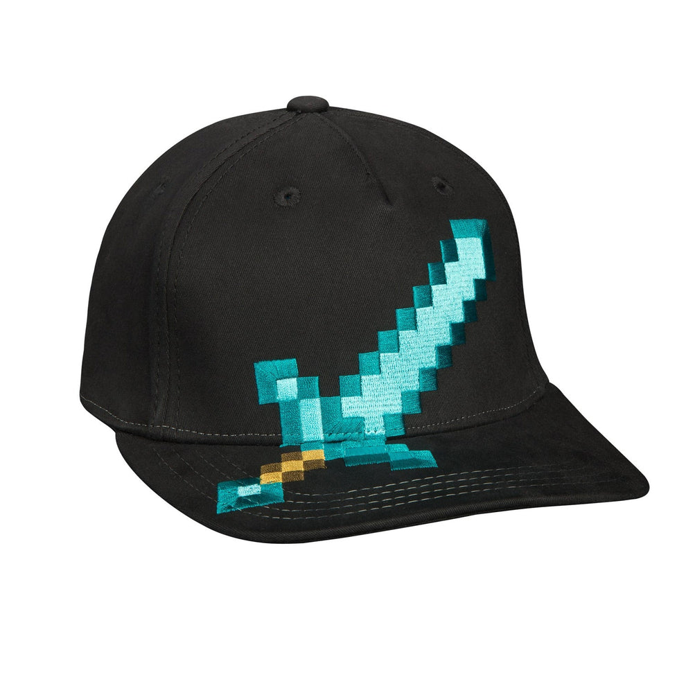 Minecraft Diamond Sword Kids Stretch-Fit Cap – GeekCore