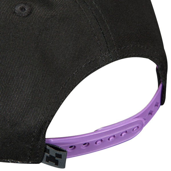 Minecraft Enderman Mob Kids Snapback Cap – GeekCore