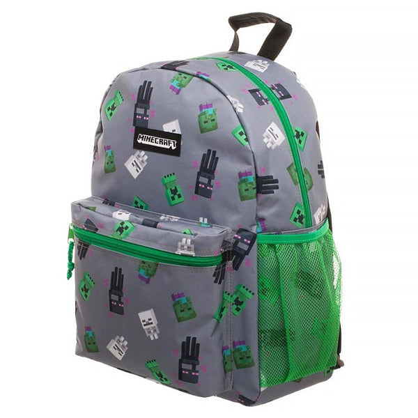 Minecraft Mob Print Backpack – GeekCore