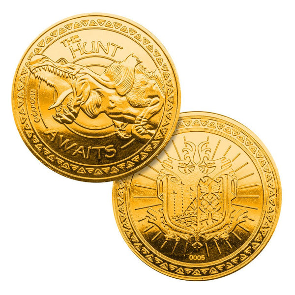 Monster Hunter Gold Coin | Limited Edition - Only 1000 Worldwide – GeekCore