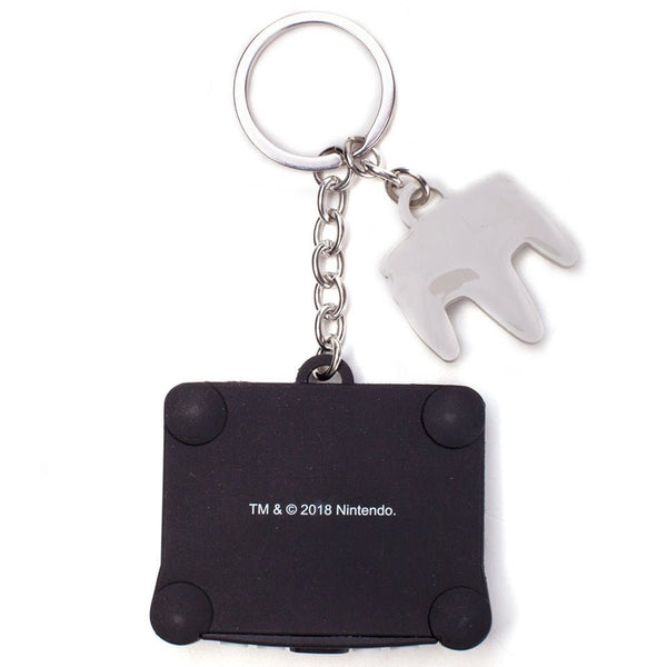 Nintendo 64 Console Rubber Keychain – GeekCore