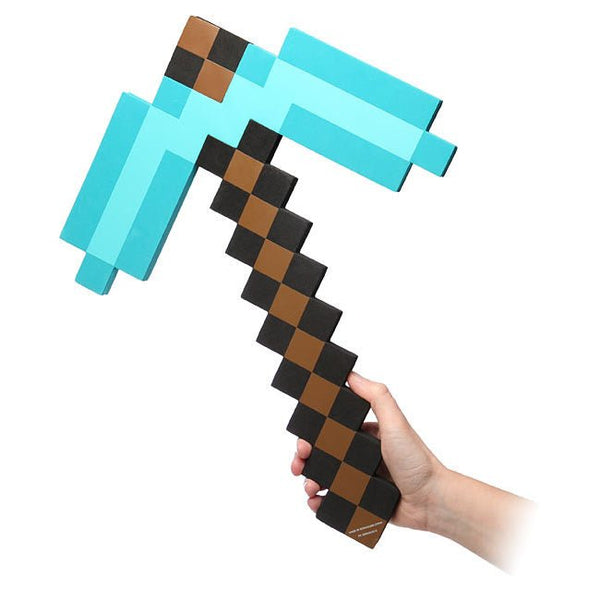 Official Minecraft Diamond Pickaxe – GeekCore