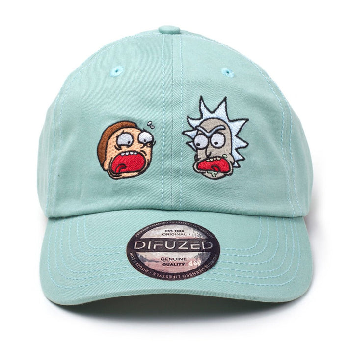 Rick and Morty Faces Baseball Cap – GeekCore