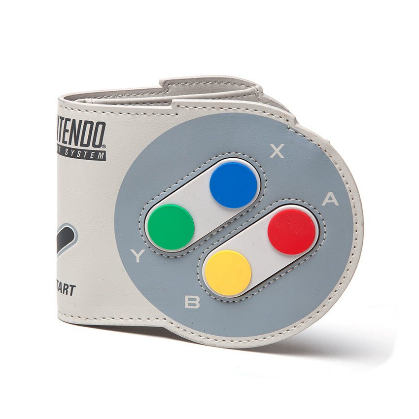 SNES Controller Bi-Fold Wallet – GeekCore