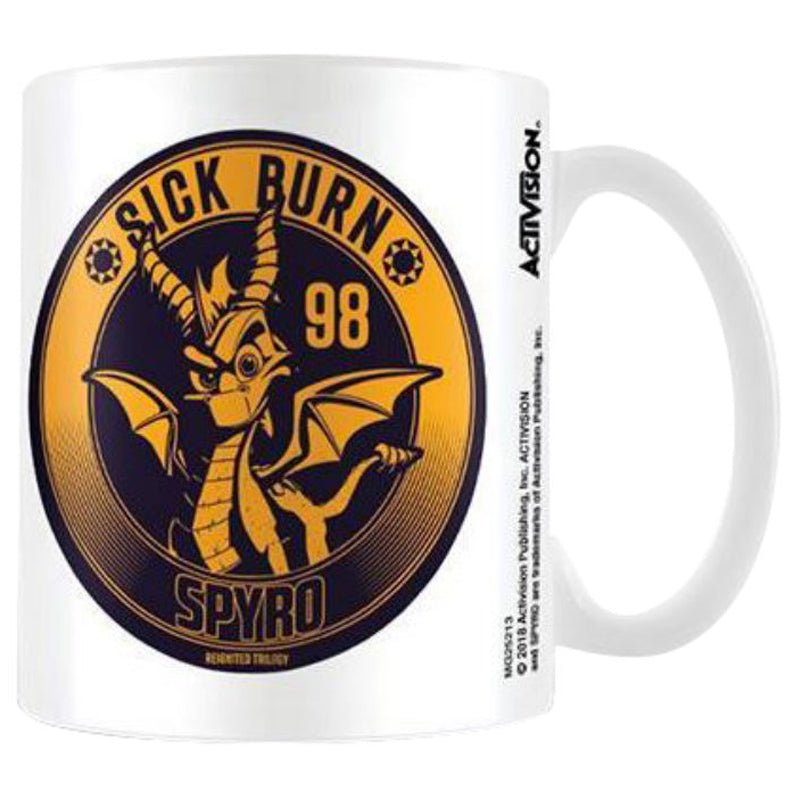 Spyro The Dragon Sick Burn Mug – GeekCore