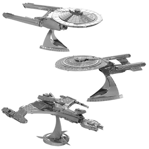 Star Trek DIY Metal Earth Model Kits – GeekCore