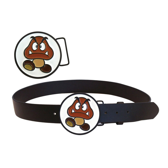 Super Mario Belt with Goomba Buckle – GeekCore