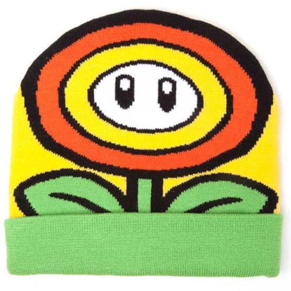 Super Mario Sunflower Beanie Hat – GeekCore