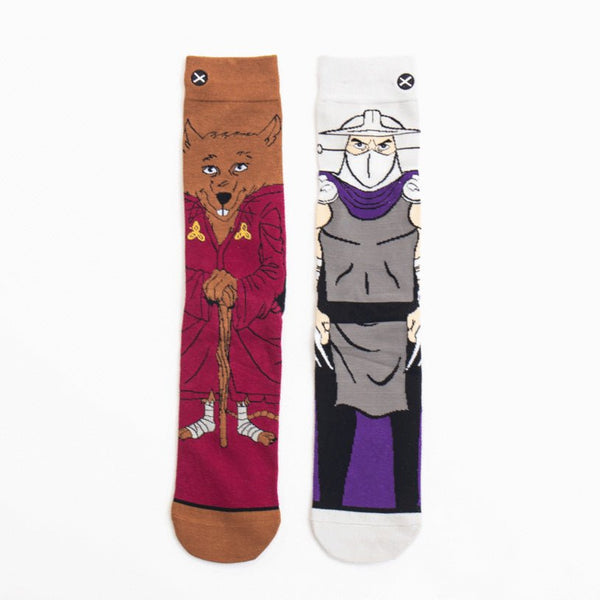 Teenage Mutant Ninja Turtles Oddsox - Shredder and Splinter – GeekCore