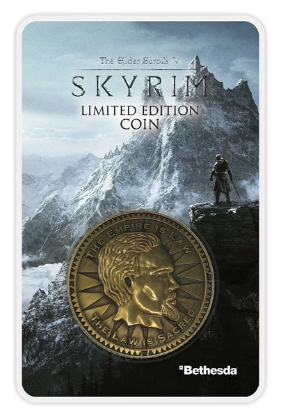 The Elder Scrolls: Skyrim Limited Edition Collectors Coin – GeekCore
