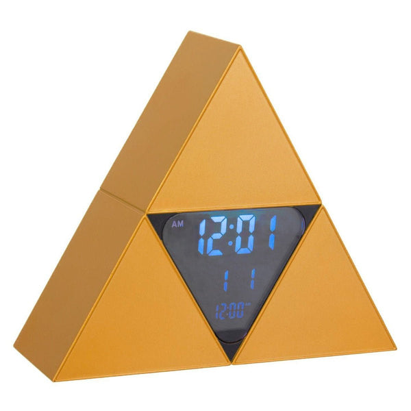 The Legend of Zelda Triforce Alarm Clock – GeekCore